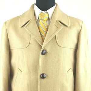 Pendleton | Jackets & Coats | Pendleton Coat Camel Tan Virgin Wool ...